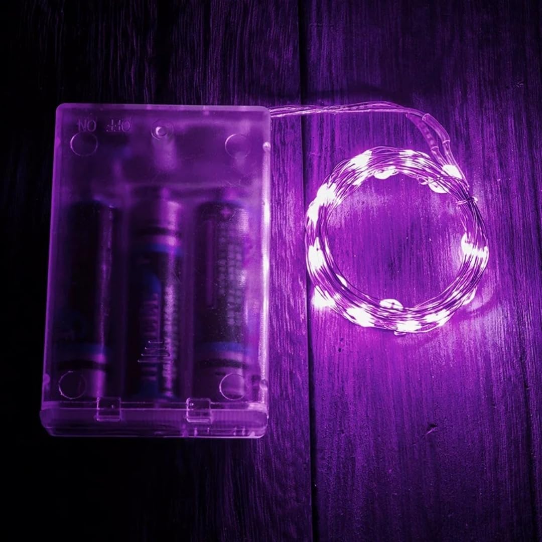 Amazon.com: Fairy Lights Battery Operated，16FT/50LED, Mini String ...