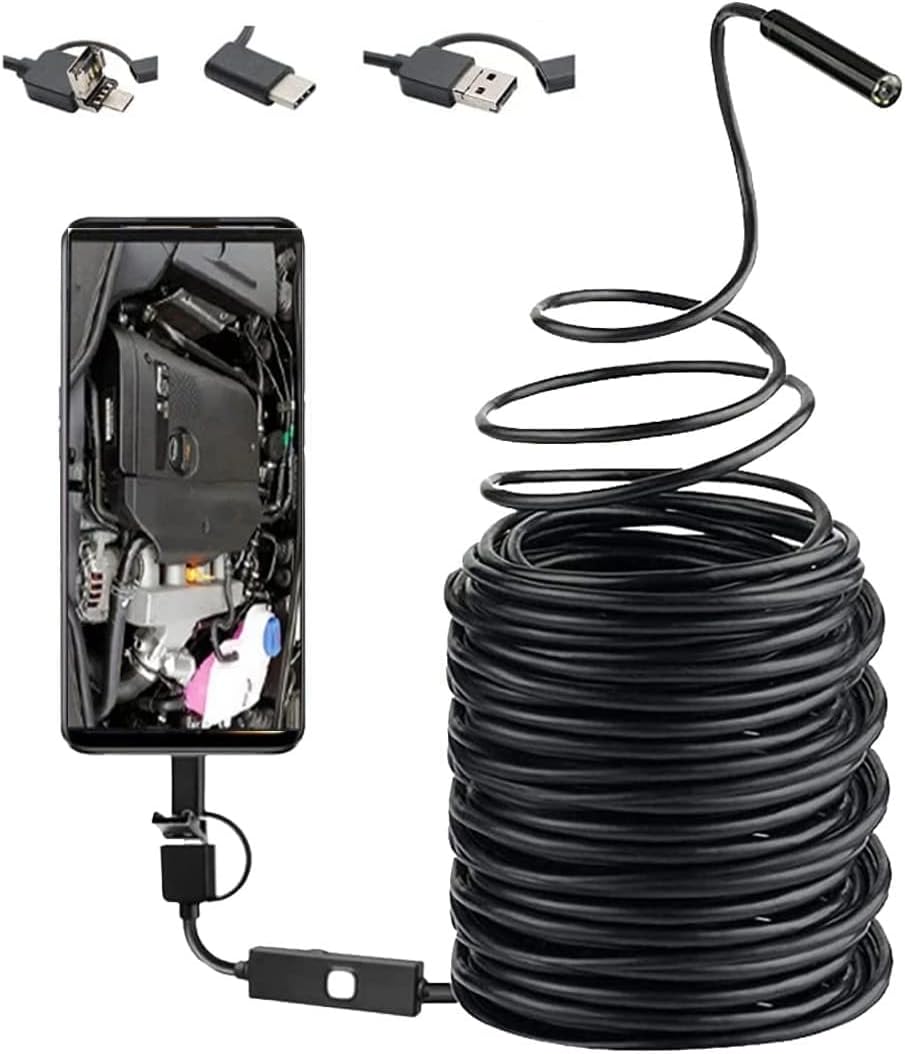 Amazon.com: Industrial Endoscope, Digital Borescope Inspection with 8mm ...