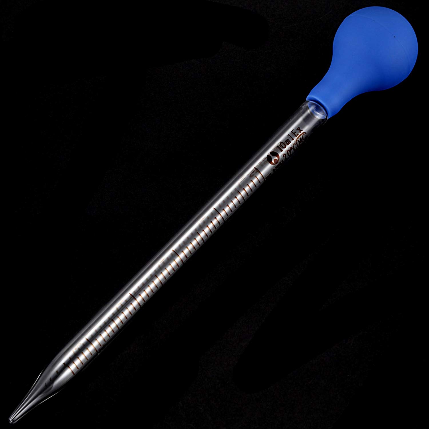 SovelyBoFan 10ml Rubber Head Glass Dropper Glass Pipette Lab Dropper ...