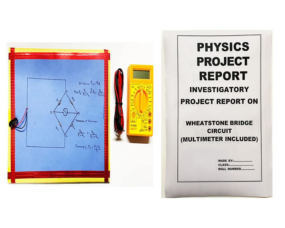 Buy Wheatstone Bridge Circuit Readymade Physics Working Investigatory ...