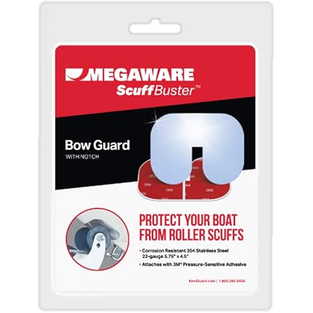 Amazon.com: MEGAWARE KEELGUARD - ScuffBuster Bow Guard for Boat Hull ...