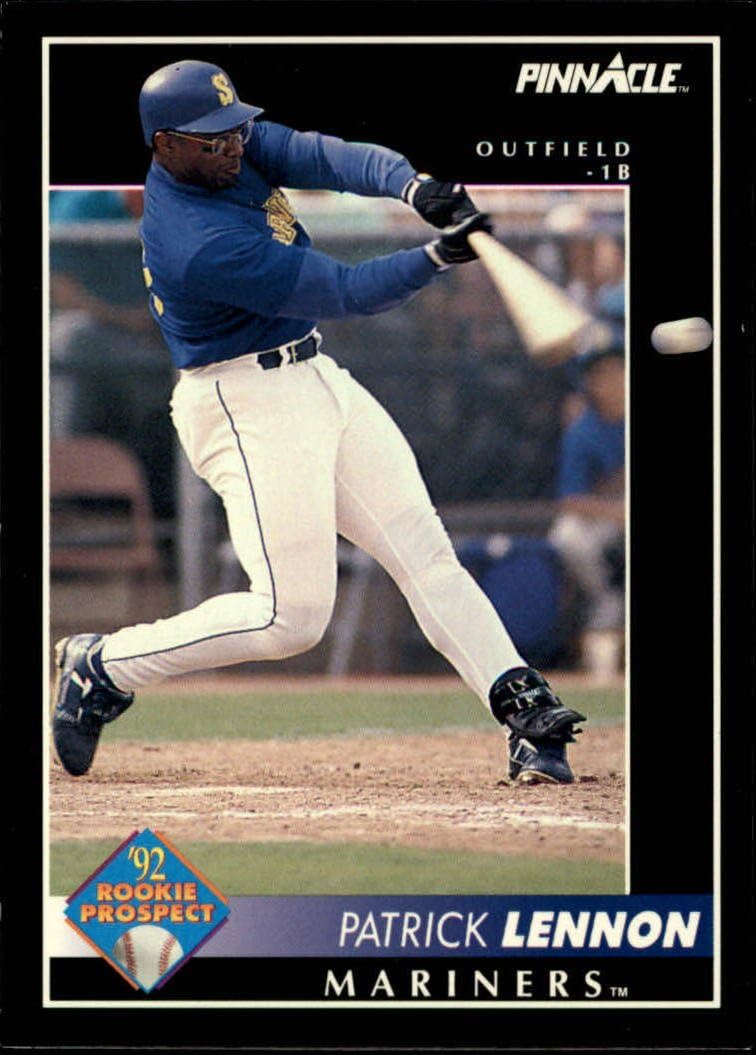 Amazon.com: 1992 Pinnacle Baseball Card #542 Patrick Lennon ...