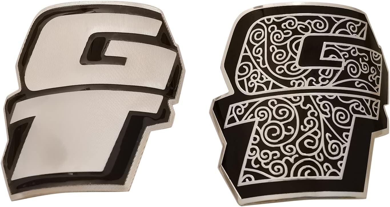 Amazon.com: Ruilin MTB Bike Head Badge Decals Stickers BMX Foldable ...