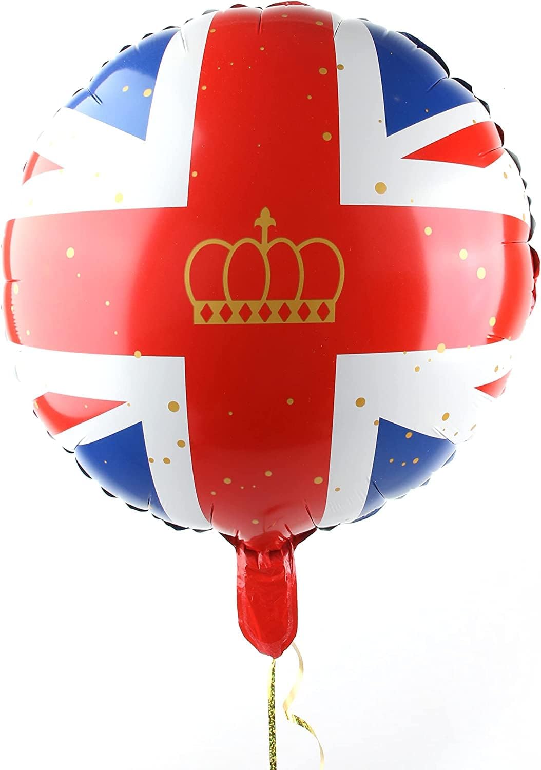 Union Jack Balloon - Pack of 5-18 Inch Foil Balloon with Union Jack ...