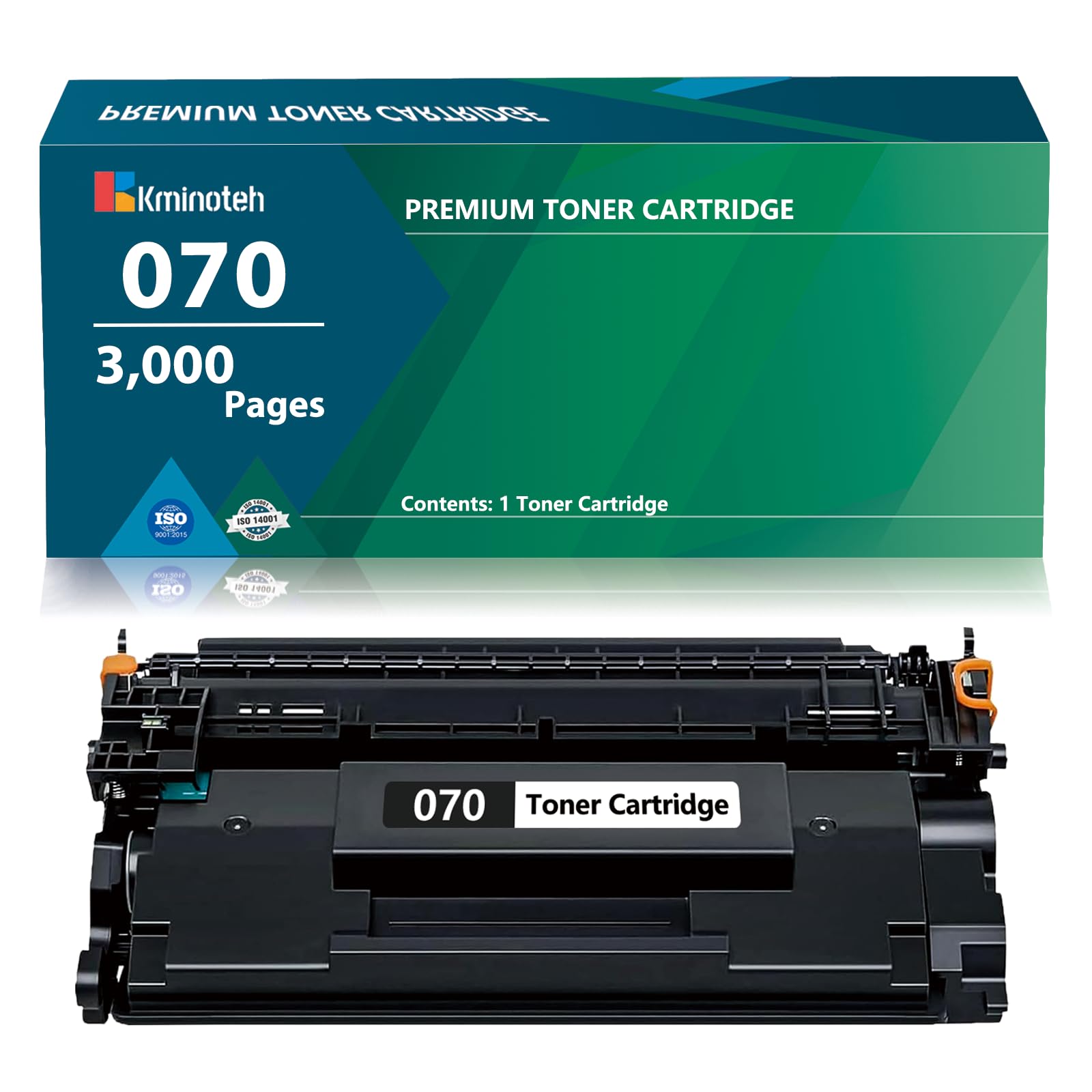 Amazon.com: Kminoteh 070 Toner Cartridge Compatible for Canon 070 Toner ...
