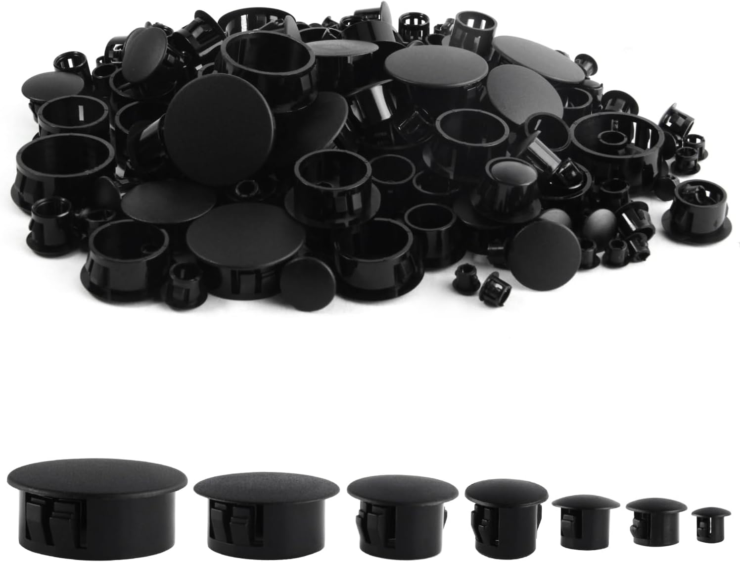Amazon.com: 155Pcs Plugs Hole Plastic Cabinet Hole Plugs, Screw Hole ...