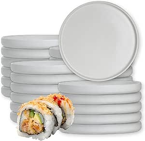 Amazon.com | Steelite Appetizer Small Bit Plates, Anfora Crete ...