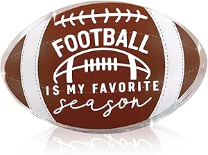 Amazon.com: Cool Football Acrylic Desk Decor Sign Football Party ...