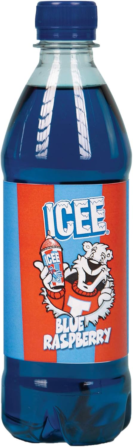 iscream Jarabe de sabor a frambuesa azul de la marca ICEE para hacer ...