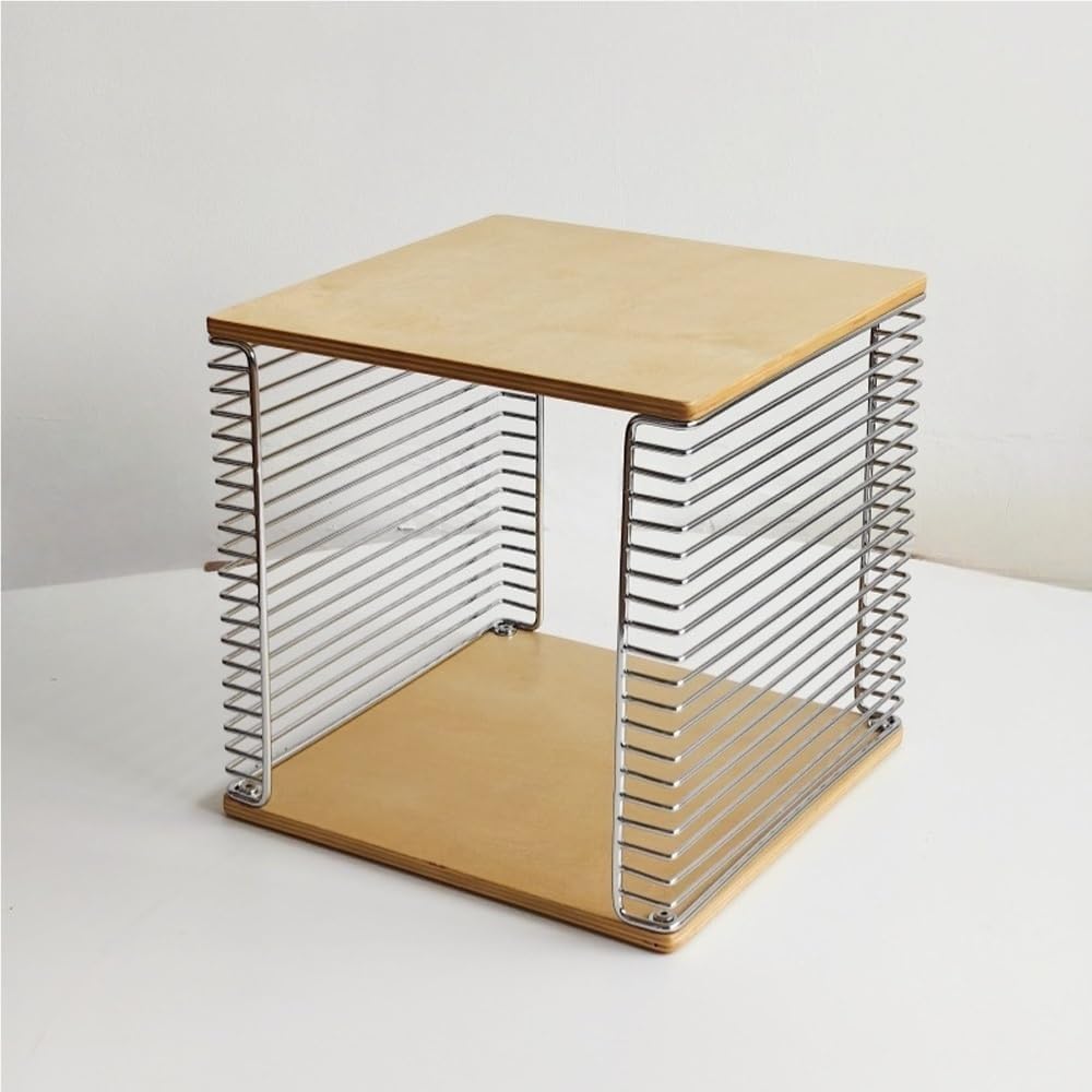 Amazon.com: Square Side Table with Storage Multi-Purpose, End Table ...