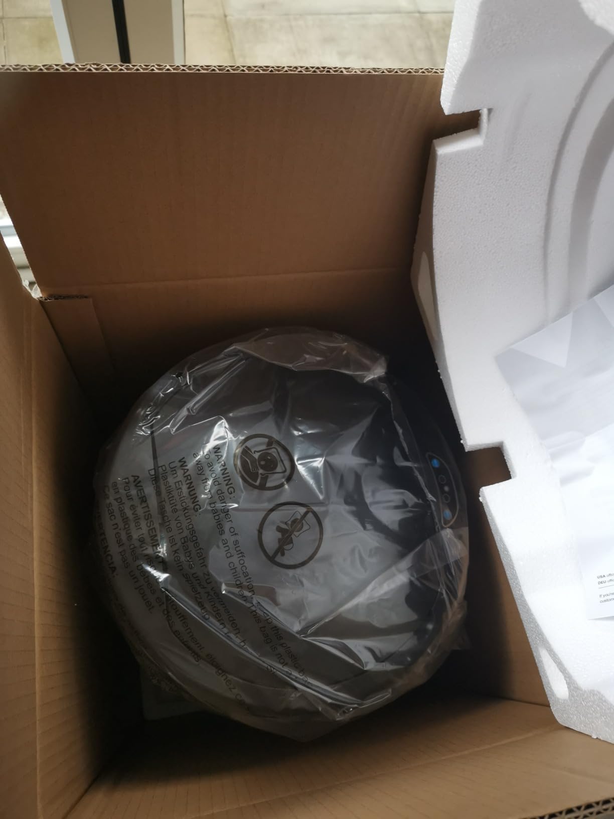 COSTWAY 30L Automatic Kitchen Bin, Touchless Motion Sensor Bin with ...