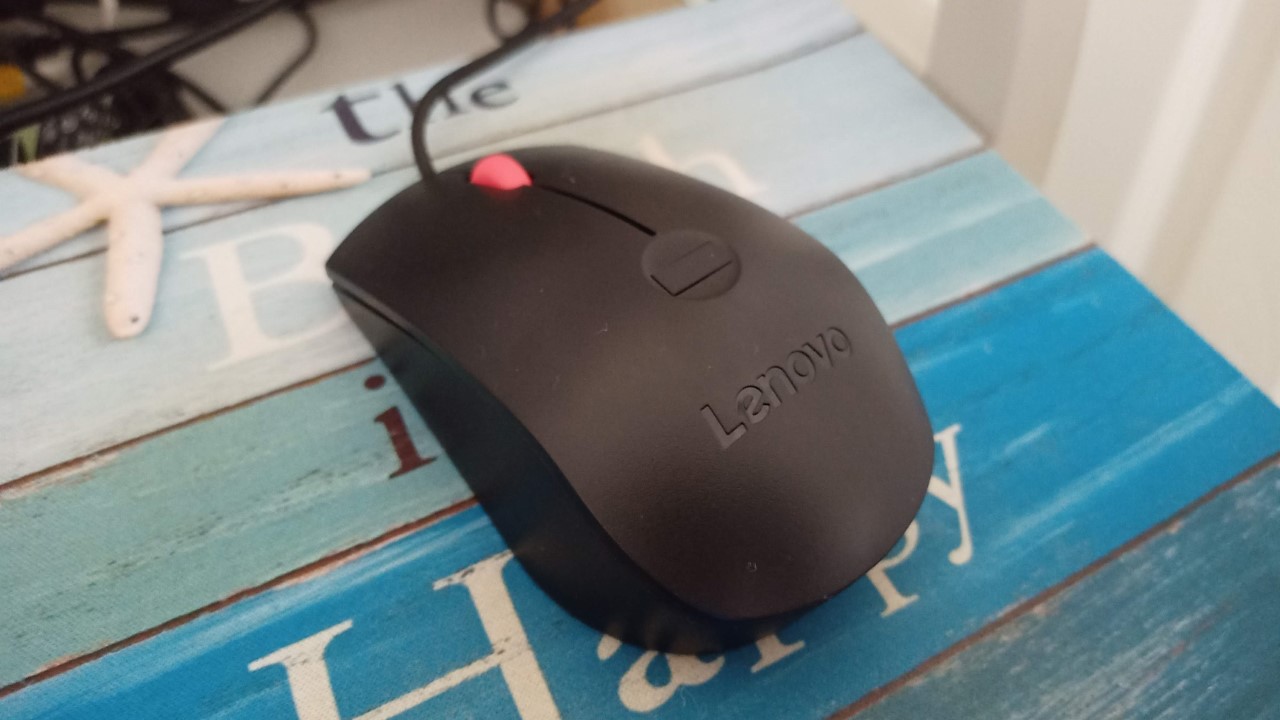 Watch Lenovo Fingerprint Biometric USB Mouse Quick Review on Amazon Live
