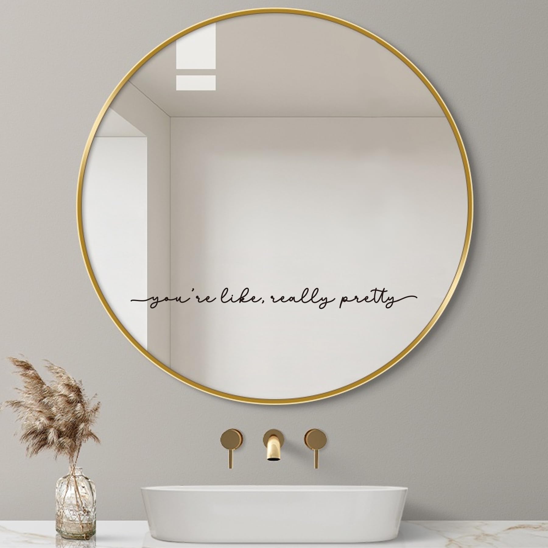 Snapklik.com : Youre Like Really Pretty Decal Vinyl Decal, Bedroom Wall ...