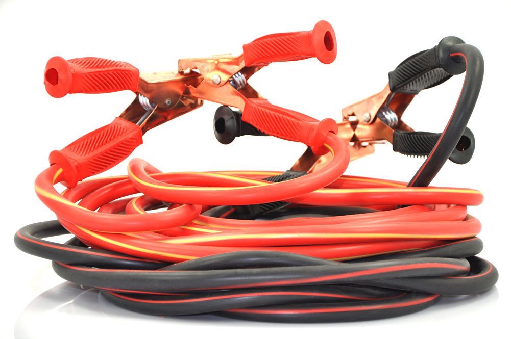XINCOL Heavy Duty 1-Gauge Ultra 2500A 100% Copper Wire Jumper Cable ...