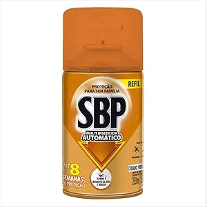 SBP Multi Inseticida Automático Refil 250ml - Duração até 8 semanas ...