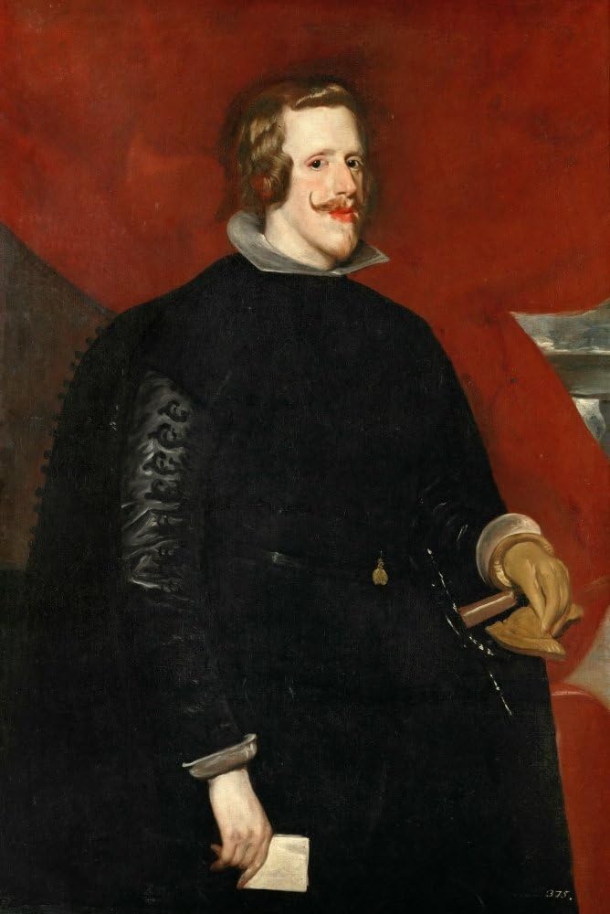 Amazon.com: Portrait of Philip IV, King of Spain 1 By Diego Velázquez ...