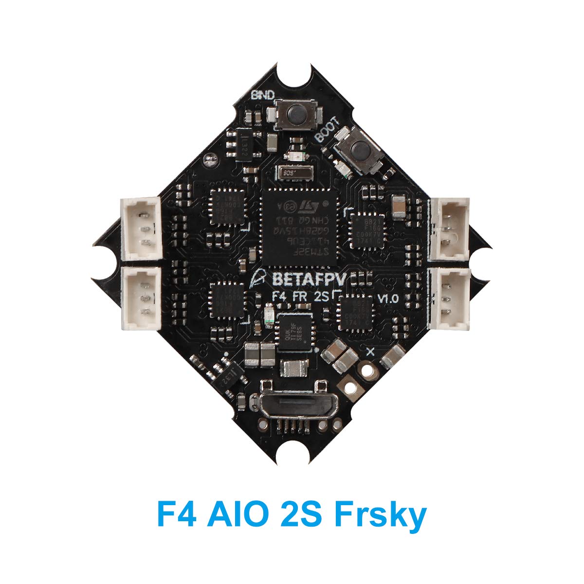 Buy BETAFPV 2S F4 FC AIO Brushless Flight Controller SPI Frsky Receiver ...