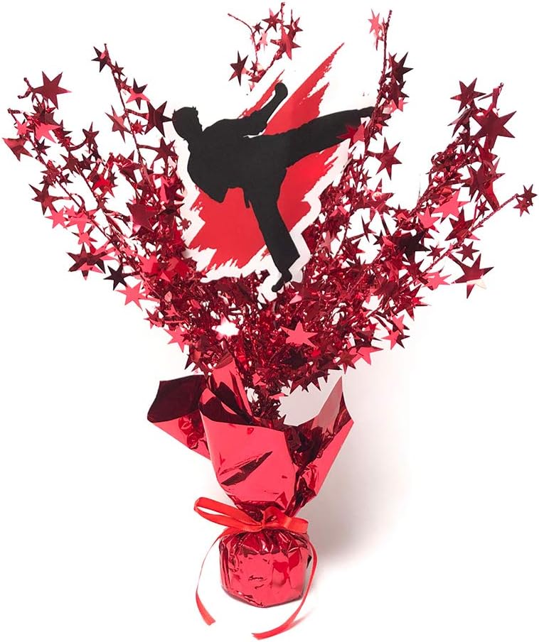 Amazon.com: Partypro Martial Arts Karate Red Centerpiece Decoration ...