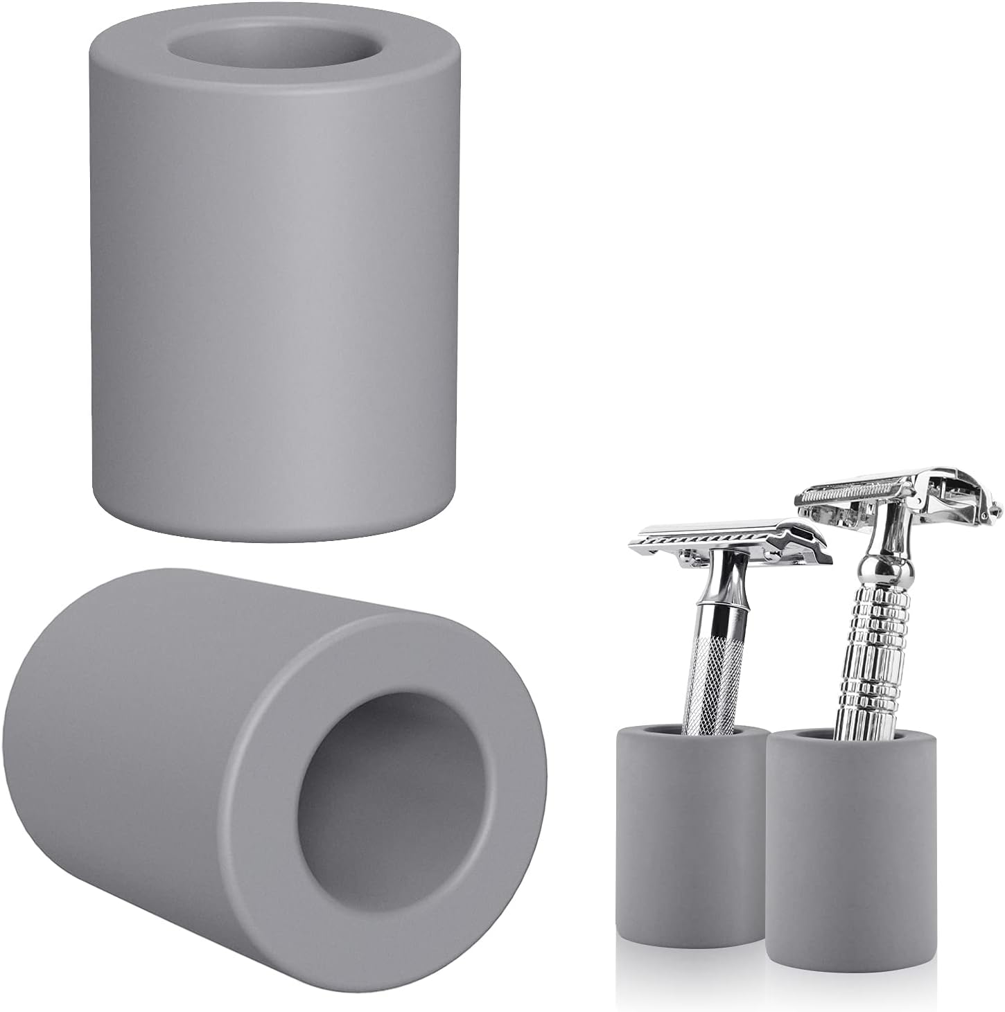 Amazon.com: 4 colors Razor Shaving Stands,Razor Base Stand,Men’s ...