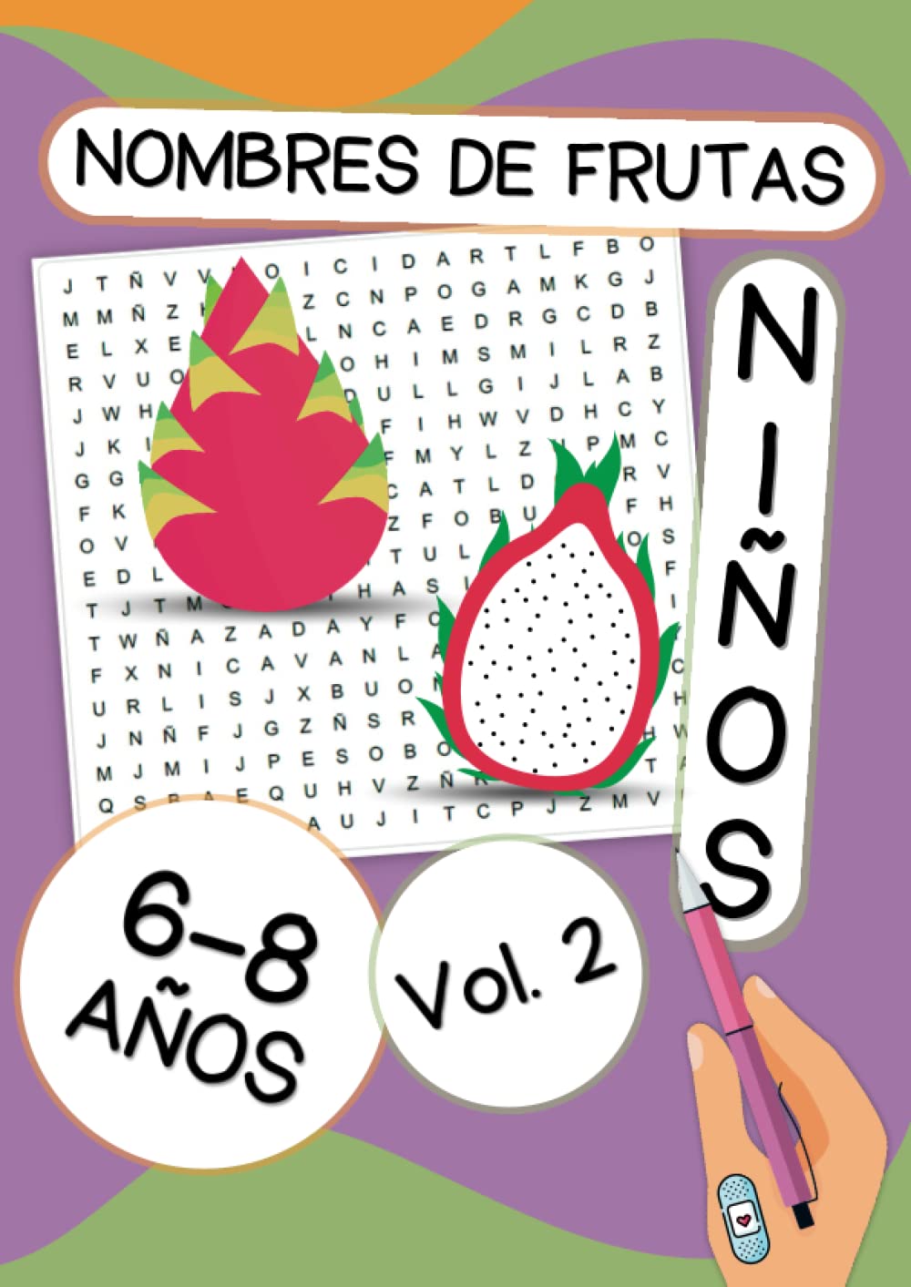 Sopas de letras para Niños de 6-8 años | Descubre más de 100 Nombres de ...