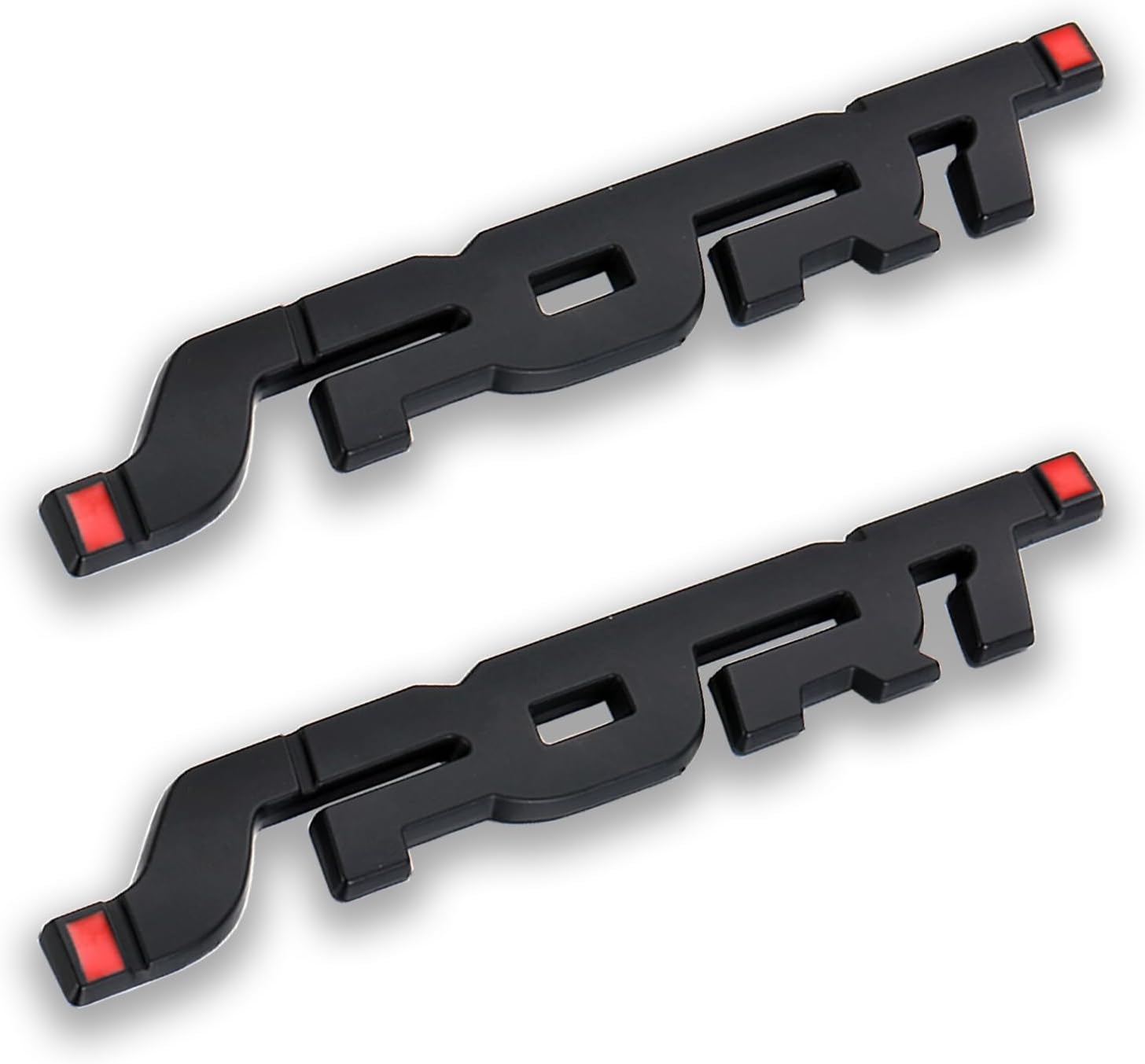 Amazon.com: iTobest 2Pack Metal Car Sport Sticker, 3D Premium Car Side ...