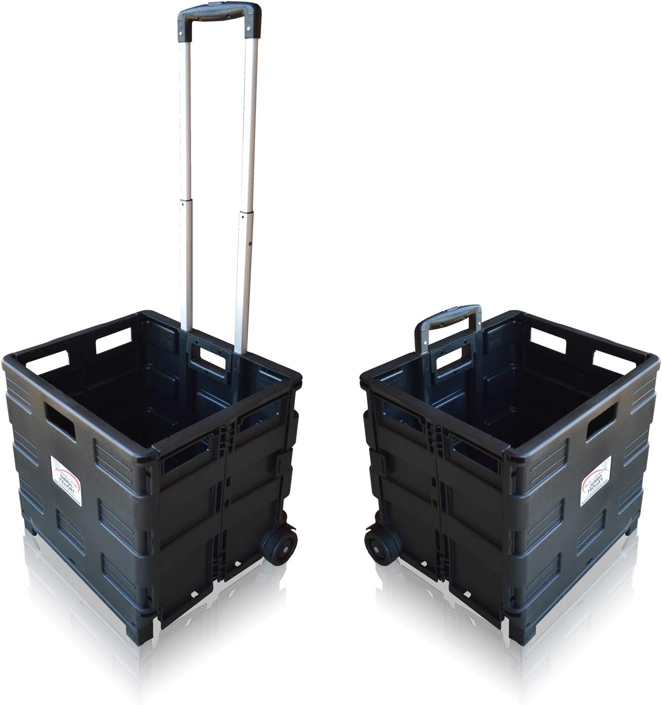 SUN LEISURE® Heavy Duty Folding Trolley Box Cart, Extra large size ...
