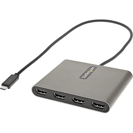 Amazon.com: StarTech.com 3-Port Multi Monitor Adapter - Mini ...
