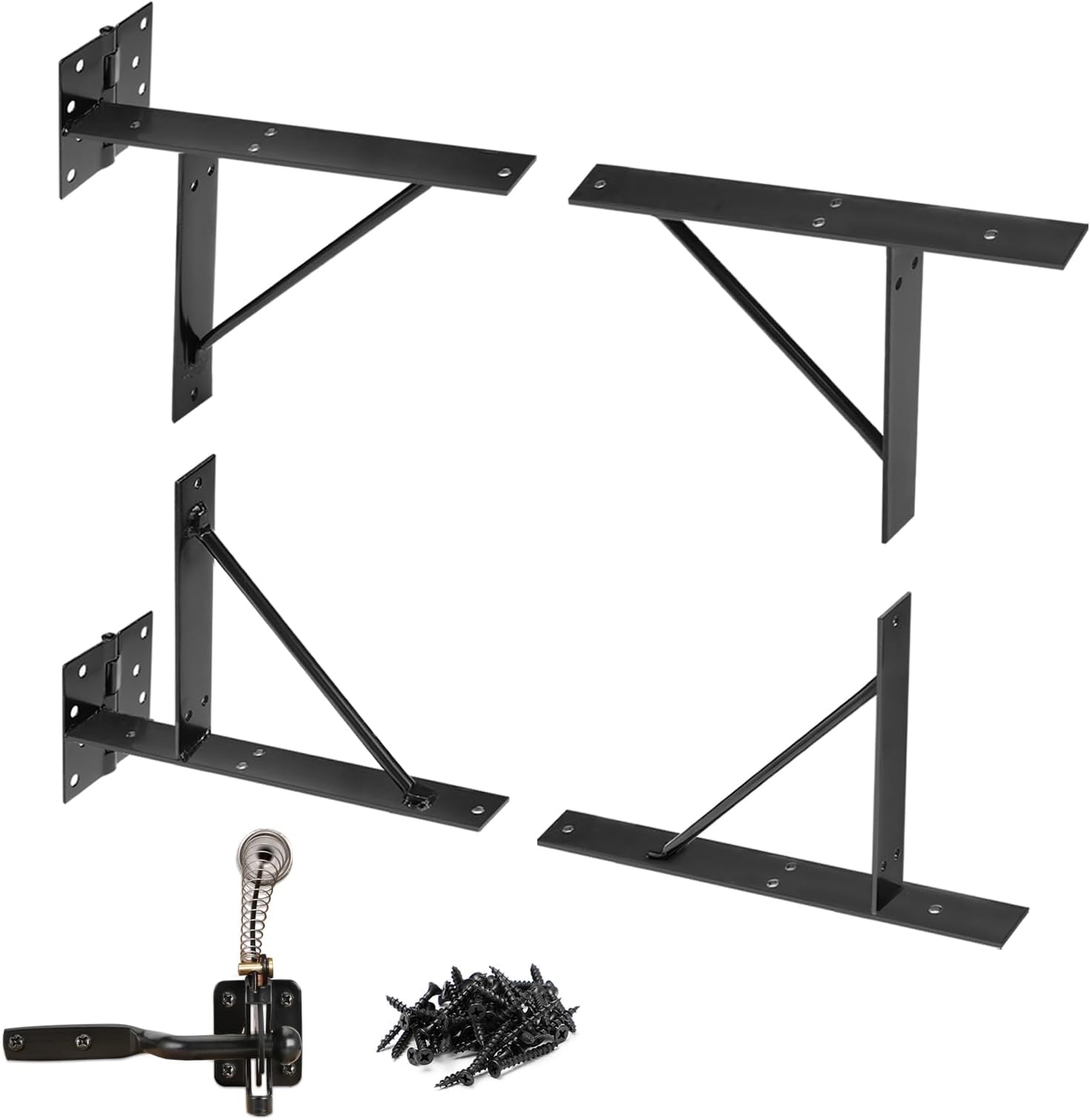 Amazon.com: ZENFUN Anti Sag Gate Frame Kit, Gate Corner Bracket, Heavy ...