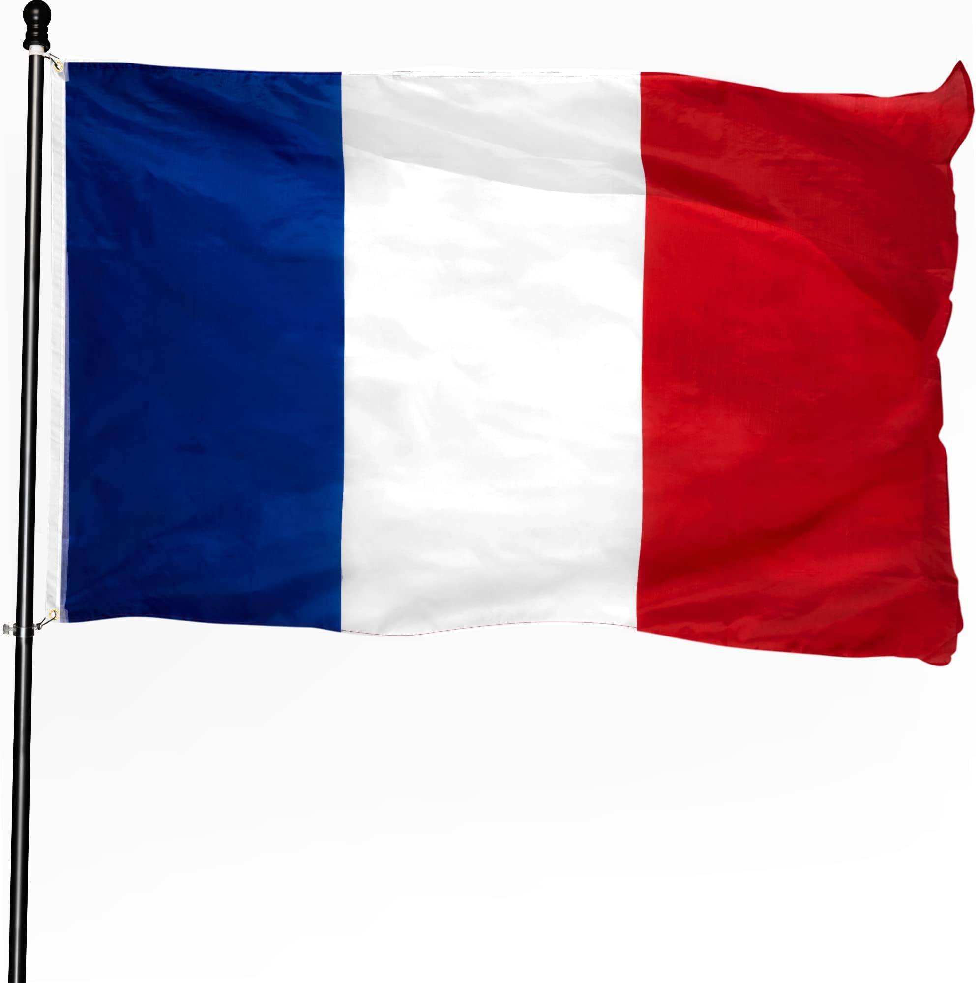 Amazon.com : WHGJ French Flag 3x5 ft France National Flag with ...