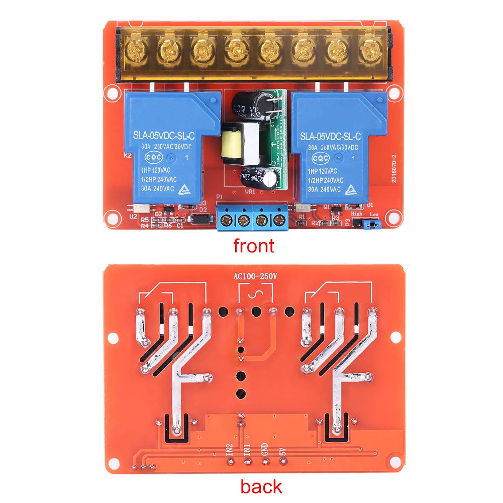 Control Panel Relays 30A High Current Contactor Relay – 12V DC Power ...