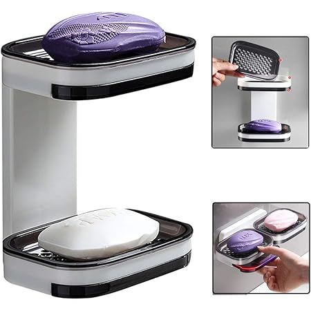 Amazon.com: Soap Stacker - Multiple Bar Soap Dispenser and Organizer ...