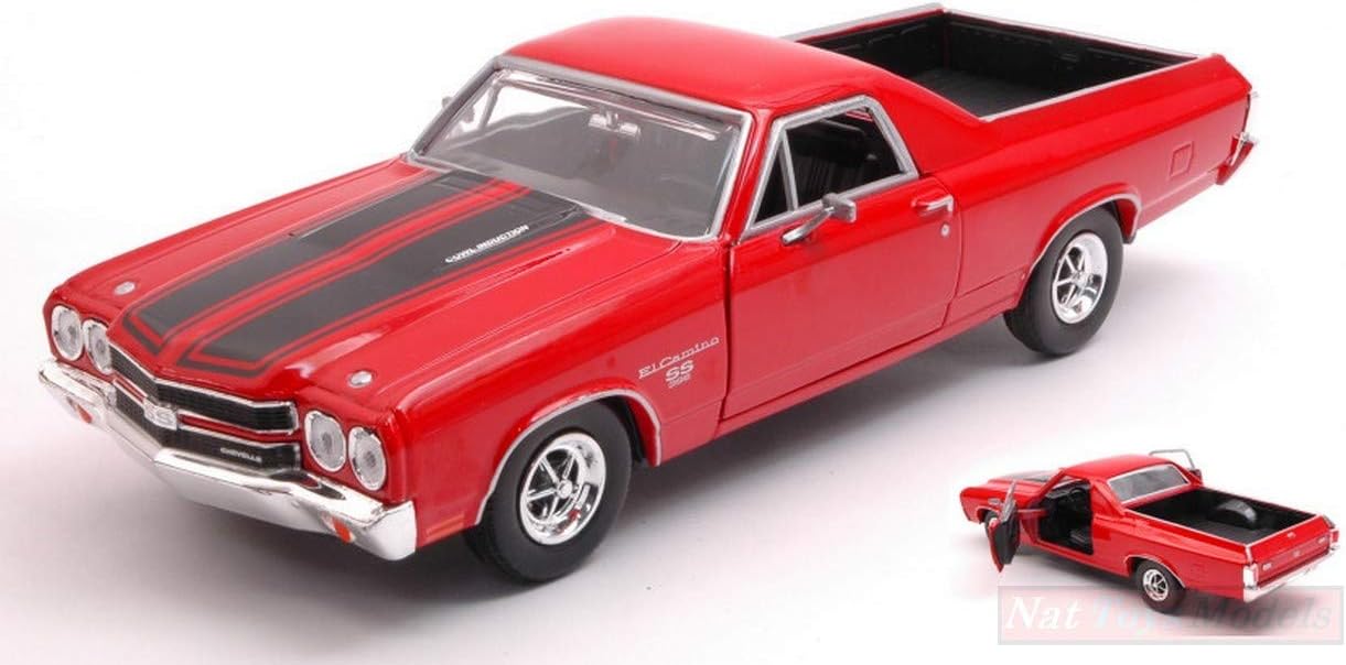 Amazon.com: Scale Model Compatible with Chevrolet EL Camino SS 396 1970 ...