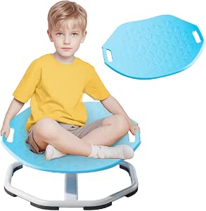 Spinning Chair For Autism Sensory Equipment ADHD Spinny Seat For Kids ...