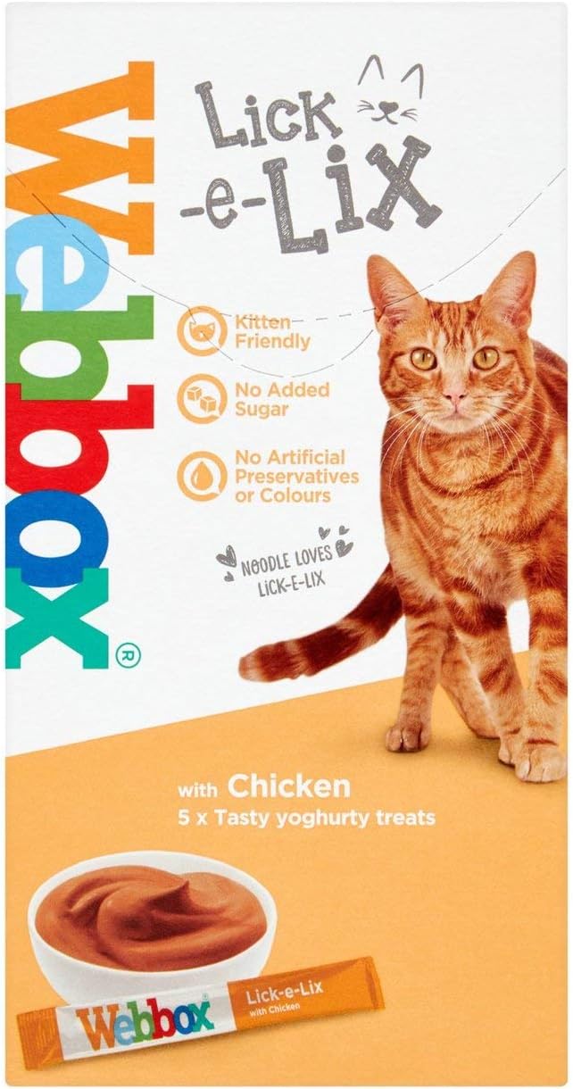 Webbox Lickelix Chick 5pk - 5 15g sachets : Amazon.co.uk: Pet Supplies