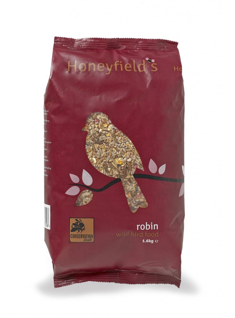 Honeyfields Robin Wild Bird Feed Mix 1.6kg : Amazon.co.uk: Garden