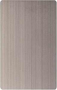 Amazon.com : Customizable 100 Pcs Metal Business Cards, 304 Stainless ...