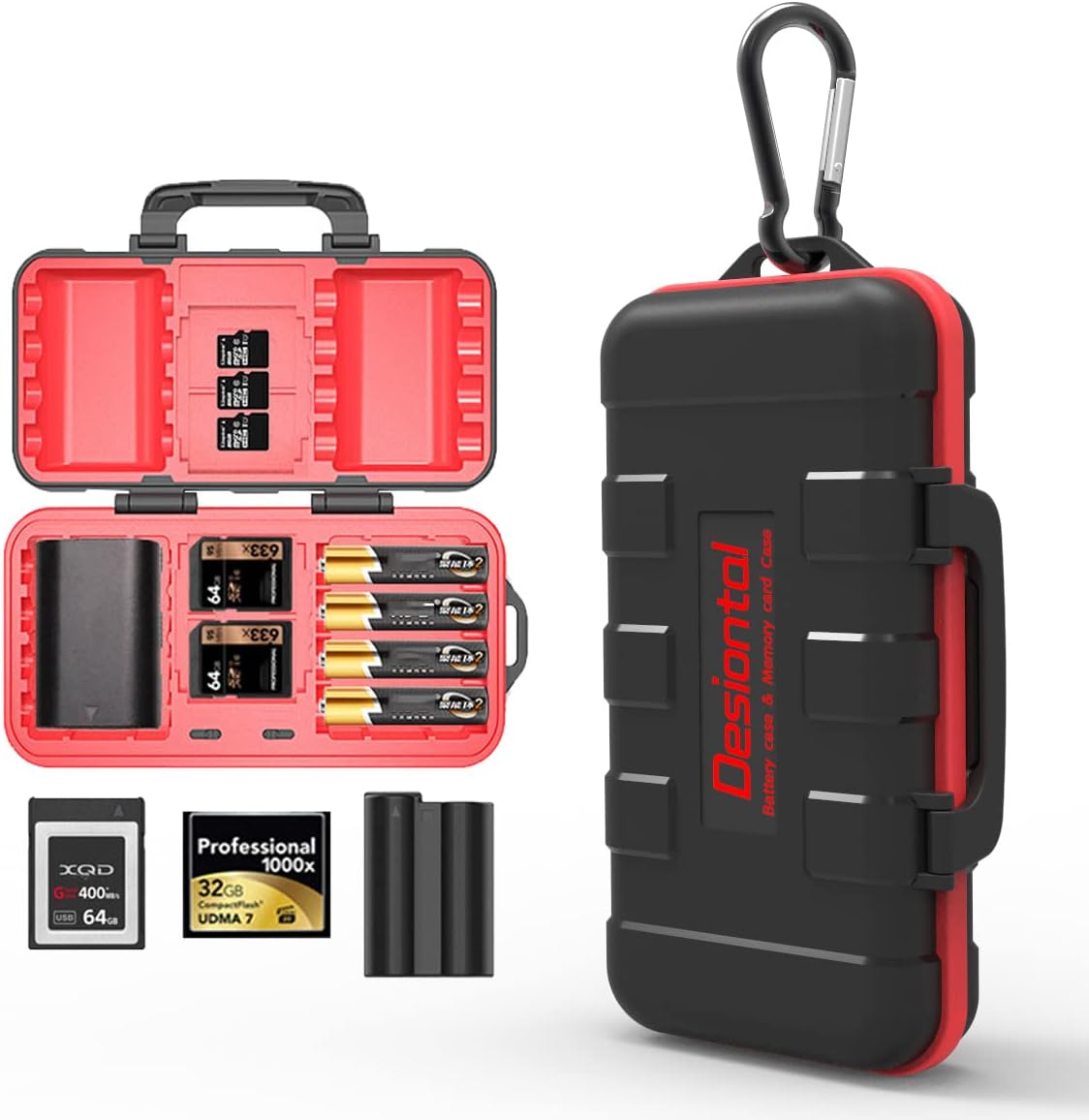 24 Slots Camera Battery Memory Card Case Philippines | Ubuy