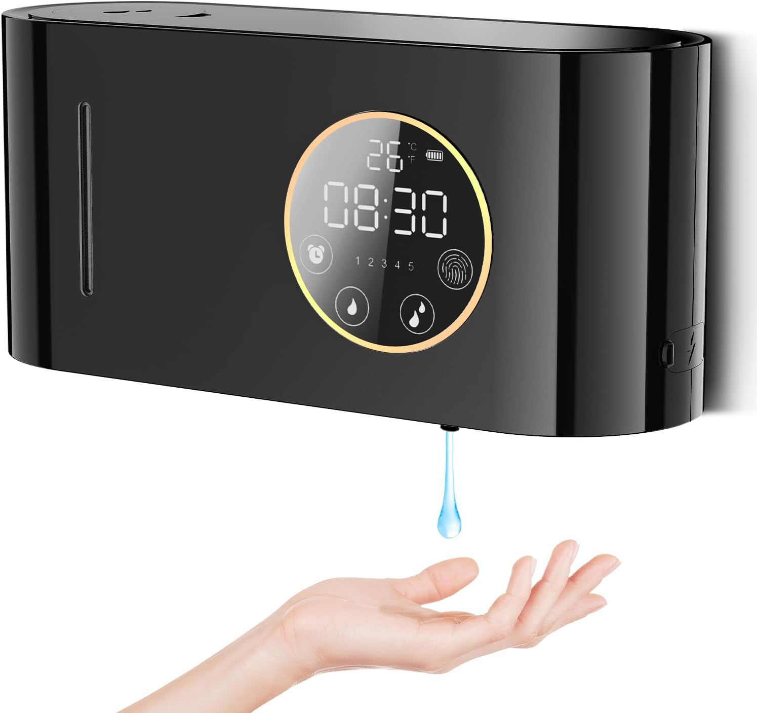 Amazon.com: Digital Smart Rechargeable Waterproof No Touch Motion ...