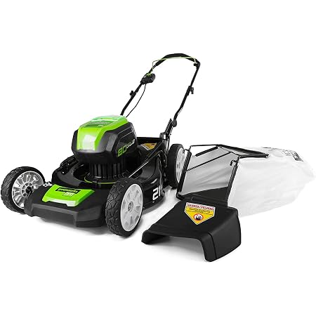 Amazon.com : Greenworks Pro 21-Inch 80V Self-Propelled Cordless Lawn ...