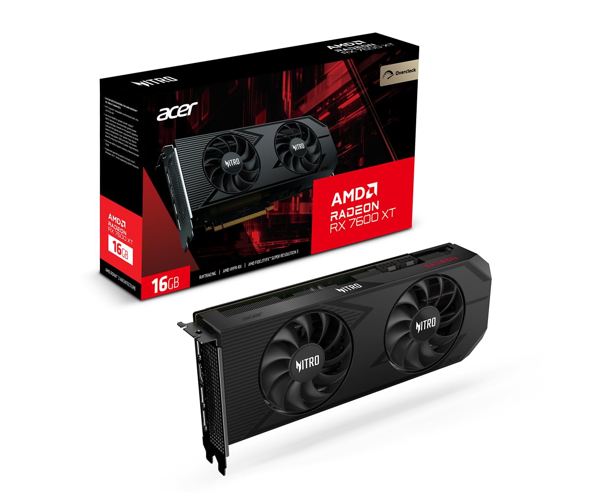 Amazon.in: Buy acer Nitro AMD Radeon RX7600 XT Overclocking Graphics ...