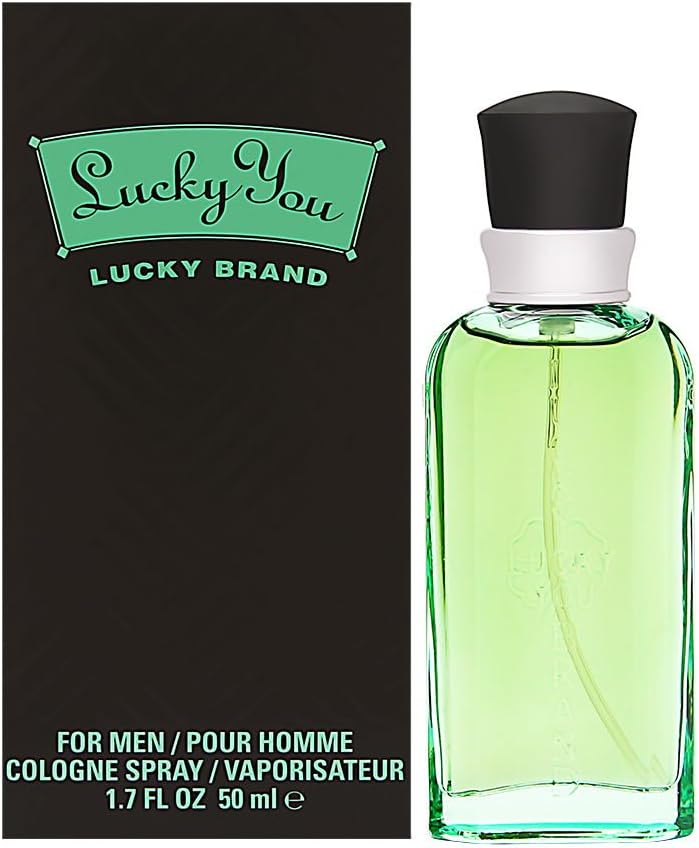Amazon.com : Lucky You Cologne Spray for Men, 3.4 Ounce : Beauty ...