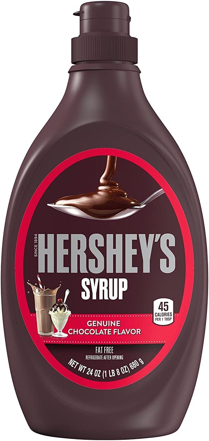 Amazon.com : Hershey's Chocolate Syrup Pouch 64 oz. - Pack of 1 ...