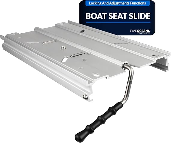 Amazon.com: Five Oceans Marine Boat Seat Slide with Locking and ...