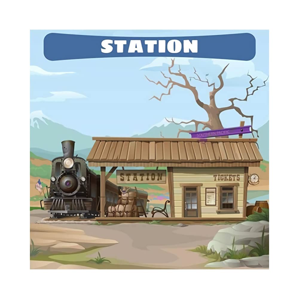 Railway Station Animated