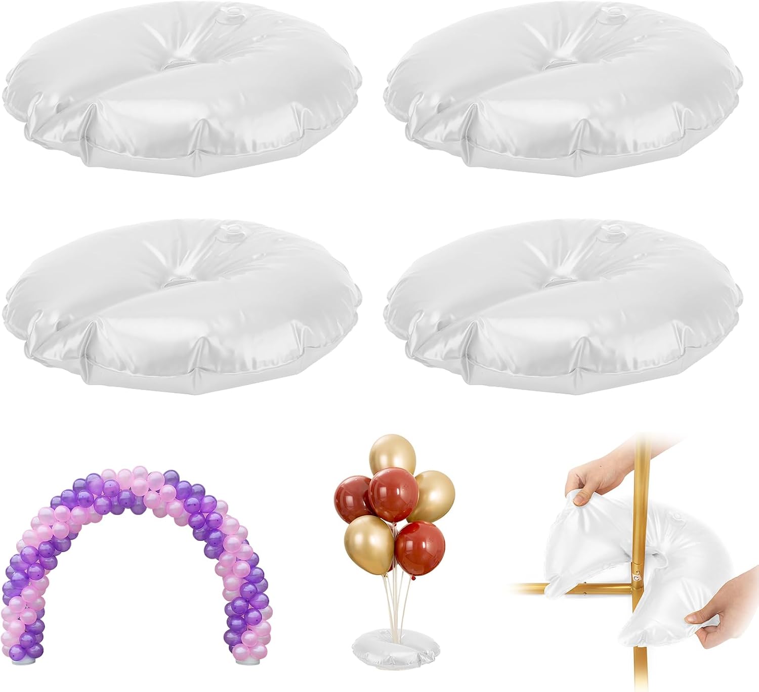 Amazon.com: 4 Pack Water Weight Bags for Balloon Column Stand And ...