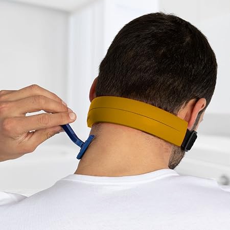 Amazon.com : Quality Time Neck Hair Guide - A Neckline Template for ...