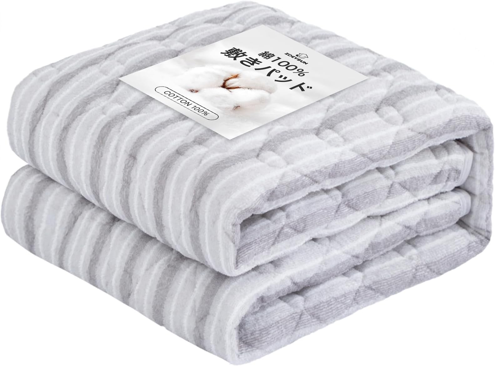 Amazon｜nishikawa 【 西川 】 ポコポコ 敷きパッド シングル 洗える 綿 麻 さらっと さわやか ヘタリにくい 高性能ゴム付き ベージュ CM03051432300｜ベッド ...