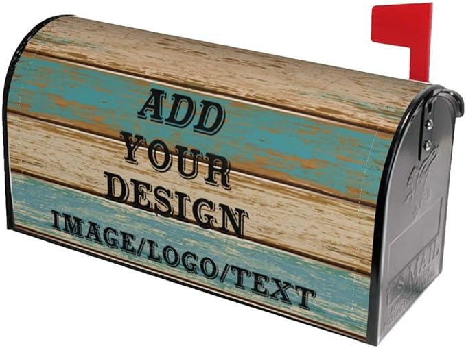 Amazon.com: Custom Personalized Mailbox Covers, Design Add Image/Logo ...