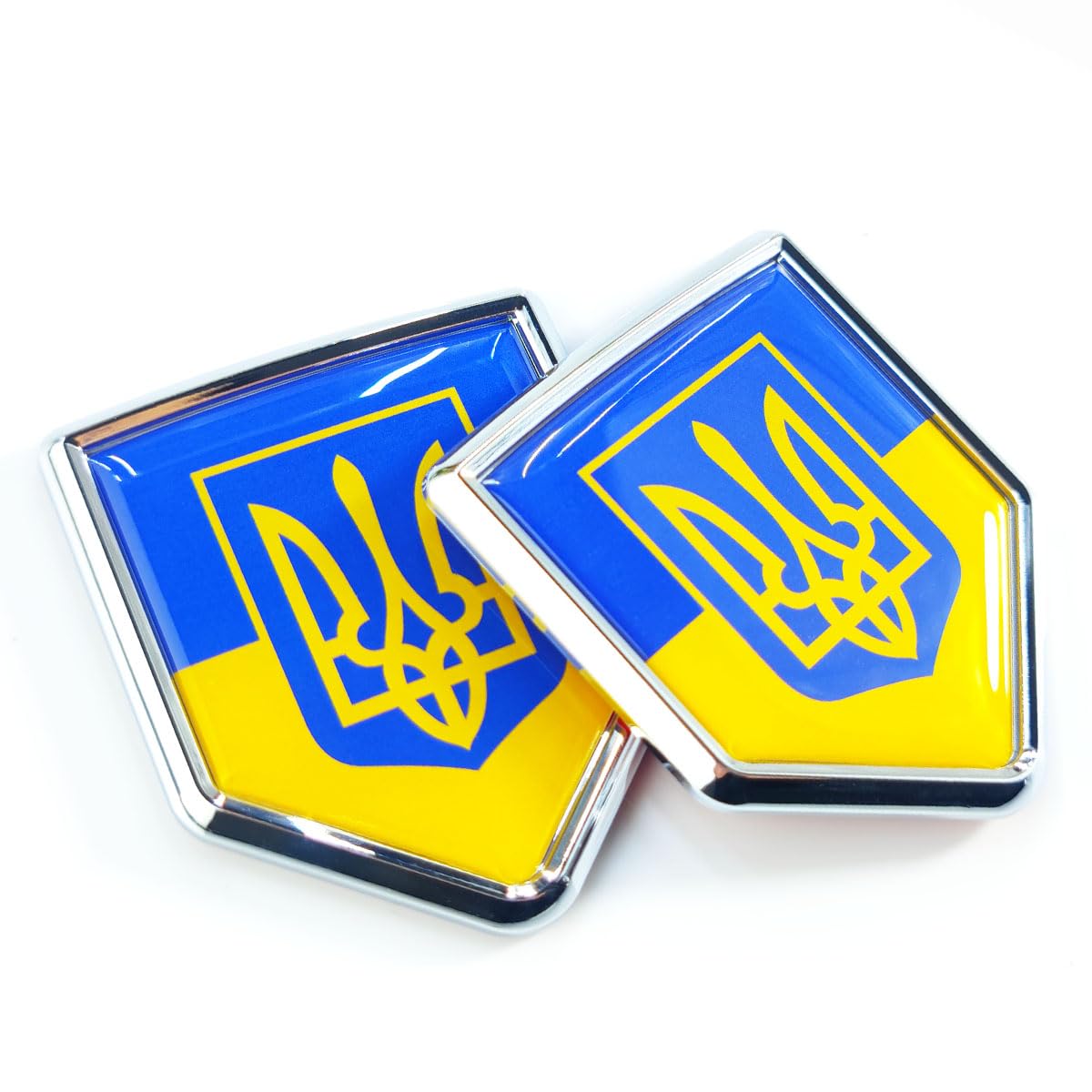Amazon.com: Newperlite Ukraine Trident Ukrainian Flag Decal Sticker ...