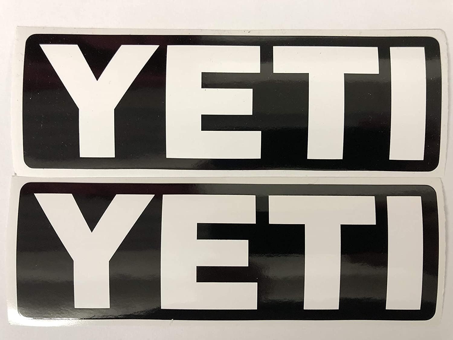 Amazon.com: 2 YETI Decals by Awareness Vinyl : Sports & Outdoors